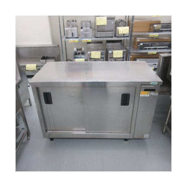 商品名：ディッシュウォーマー 寸法：W1200×D600×H800 メーカー：タニコー 型式：TEDW-120 年式：2011年製 電源：三相200V 50/60Hz共用 コンセントプラグ：あり 消費電力：1.1kW ガス種： 重量：95k...