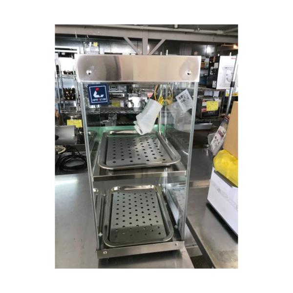 商品名：フードケース 寸法：W245×D330×H528 メーカー：キプロスター 型式：PRO-22HG-E 年式：2024年製 電源：単相100V 50/60Hz共用 コンセントプラグ：あり 消費電力：300W ガス種： 保証期間：納品日...