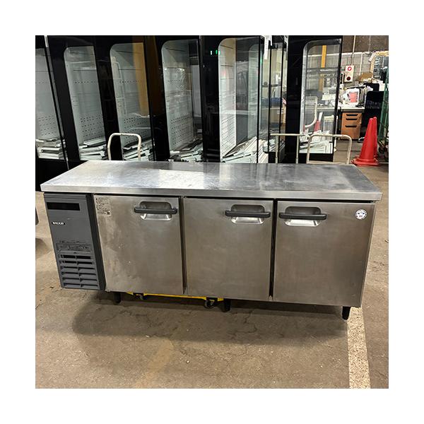 商品名：冷蔵コールドテーブル 寸法：W1800×D600×H800 メーカー：フクシマガリレイ(福島工業) 型式：LCC-180RM-F 年式：2020年製 電源：単相100V 50/60Hz共用 コンセントプラグ：あり 消費電力：276W...