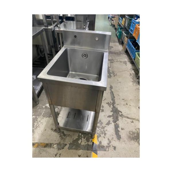 商品名：一槽シンク 寸法：W450×D600×H800 保証期間：なし ランク：B 特記事項：キズ/汚れあり  販売店：テンポス郡山店（福島県郡山市）からの配送です。