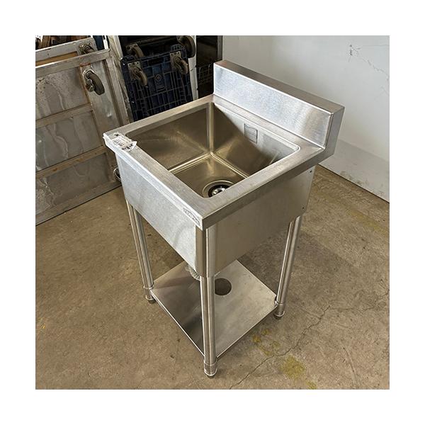 商品名：一槽シンク 寸法：W450×D450×H800 メーカー：テンポスオリジナル 保証期間：なし ランク：B 特記事項：キズ/汚れあり  販売店：テンポス郡山店（福島県郡山市）からの配送です。