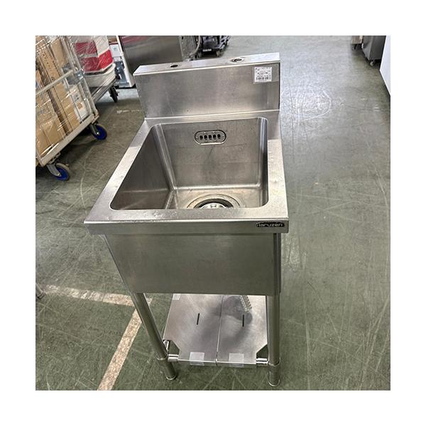商品名：一槽シンク 寸法：W450×D600×H800 保証期間：なし ランク：B 特記事項：キズ/汚れあり  販売店：テンポス郡山店（福島県郡山市）からの配送です。