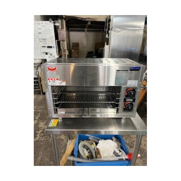 商品名：上火式グリラー 寸法：W610×D300×H210 メーカー：マルゼン 型式：MGK-063UB 年式：2018年製 ガス種：LPG(プロパンガス)※ガス機器の接続は最寄りの専門業者へご依頼下さい。 保証期間：納品日より3ヶ月(離島...