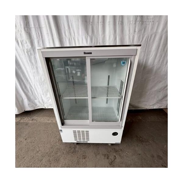商品名：冷蔵ショーケース 寸法：W800×D450×H1198 メーカー：大和冷機 型式：331SAU-12 年式：2022年製 電源：単相100V 50/60Hz共用 コンセントプラグ：あり 消費電力：115/125W 内容積：199L ...