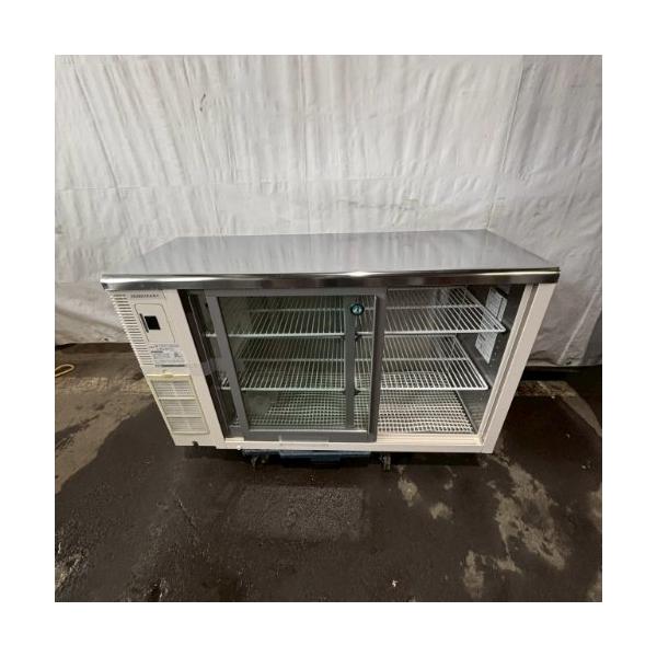 商品名：台下冷蔵ショーケース 寸法：W1200×D450×H800 メーカー：ホシザキ 型式：RTS-120STB2 年式：2015年製 電源：単相100V 50/60Hz共用 コンセントプラグ：あり 付属品：写真の通り 保証期間：納品日よ...