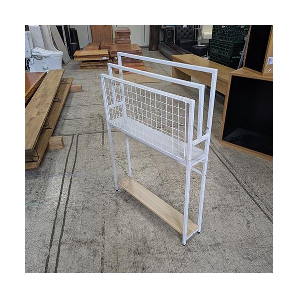 商品名：スチール 白 寸法：W690×D150×H975 保証期間：なし ランク：A 特記事項：-  販売店：テンポス川口イス・テーブル専門館（埼玉県川口市）からの配送です。