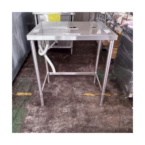 商品名：水切り台 寸法：W740×D600×H850 保証期間：なし ランク：B 特記事項：-  販売店：テンポス新宿店（東京都新宿区）からの配送です。