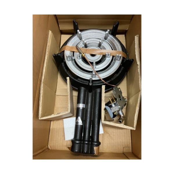 商品名：鋳物コンロ 寸法：W330×D620×H145 メーカー：タチバナ製作所 型式：TS-308P ガス種：都市ガス【12A・13A】※ガス機器の接続は最寄りの専門業者へご依頼下さい。 ガス消費量：19kW ガス接続口：13mm 付属品...