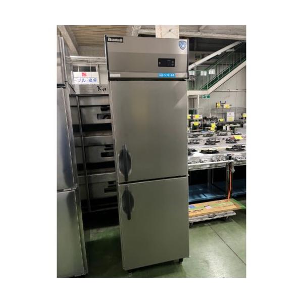 商品名：縦型冷蔵庫 寸法：W600×D800×H1905 メーカー：大和冷機 型式：223CD 年式：2007年製 電源：三相200V 50/60Hz共用 コンセントプラグ：あり 消費電力：309/343W 内容積：475L 重量：100k...