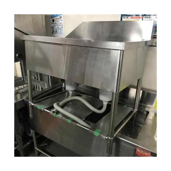 商品名：二槽ソイルドシンク左掛(リターン用) 寸法：W950×D650×H800 保証期間：なし ランク：B 特記事項：キズ、汚れ有り。バックガード80×150  販売店：テンポス京都店（京都府京都市）からの配送です。