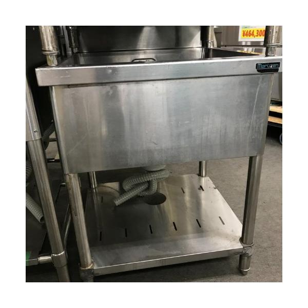 商品名：一槽シンク 寸法：W600×D600×H800 メーカー：マルゼン 保証期間：なし ランク：B 特記事項：キズ、汚れ、錆有り。バックガード60×150  販売店：テンポス京都店（京都府京都市）からの配送です。