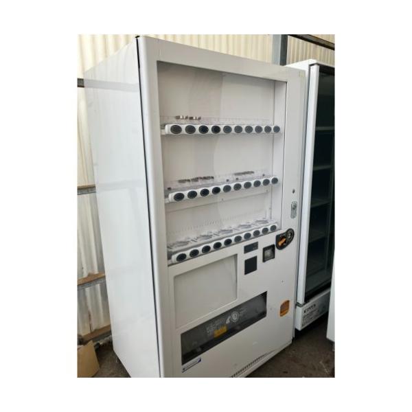 商品名：自動販売機 寸法：W1027×D756×H1830 メーカー：富士電機 型式：FR23M6RD2VK-FOP 年式：2021年製 電源：単相100V 50/60Hz共用 ガス種： 保証期間：なし ランク：B 特記事項：保証無  販売...
