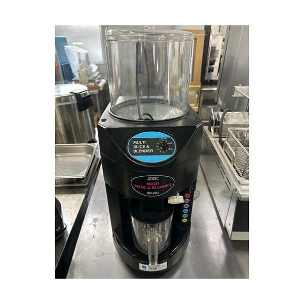 商品名：フローズンドリンクマシン 寸法：W260×D420×H630 メーカー：中部コーポレーション 型式：SB-20J 年式：2016年製 電源：単相100V 50/60Hz共用 コンセントプラグ：あり ガス種： 重量：19.5kg 付属...