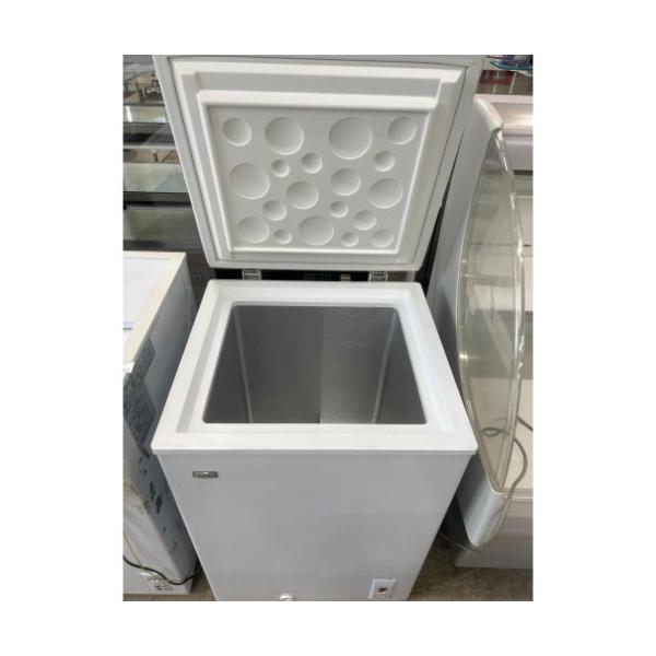 商品名：冷凍ストッカー 100L 寸法：W570×D565×H885 メーカー：ハイアール 型式：JF-NC103-F 年式：2021年製 電源：単相100V 50/60Hz共用 コンセントプラグ：あり 内容積：103 重量：34 付属品：...