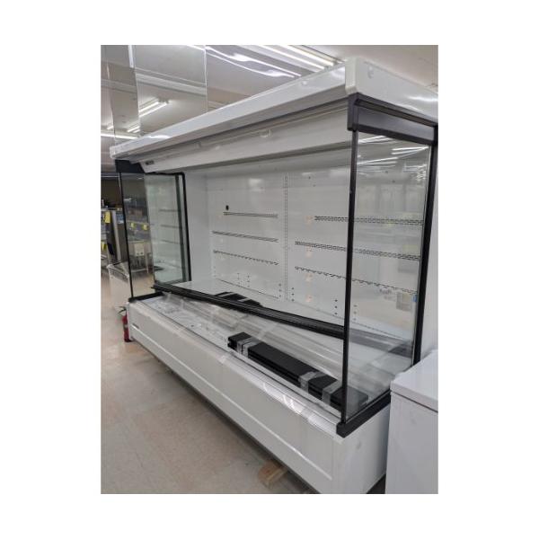 商品名：多段オープンショーケース 寸法：W2518×D1100×H1940 メーカー：フクシマガリレイ(福島工業) 型式：ADX-81GTKO4SR 年式：2022年製 電源：三相200V 50/60Hz共用 コンセントプラグ：あり 保証期...