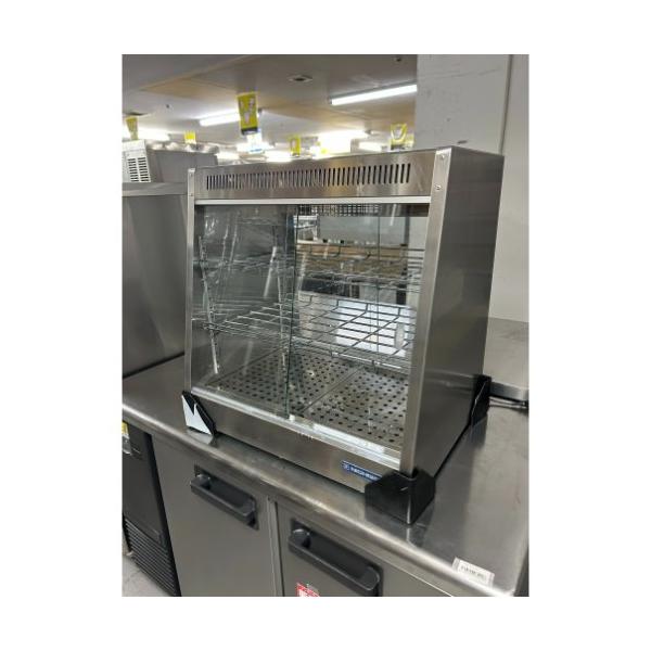 商品名：ホットショーケース 寸法：W600×D450×H615 メーカー：ニチワ電機 型式：HSC-700 年式：2025年製 電源：単相100V 50/60Hz共用 コンセントプラグ：あり 消費電力：660W ガス種： 保証期間：納品日よ...