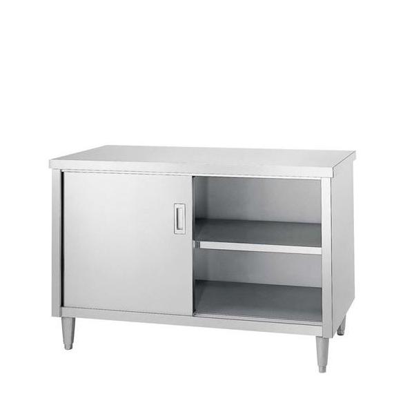 商品情報商品名：キャビネット作業台 E型(片面ステンレス戸)E−6045メーカー型番：4353610JANコード：-入り数：1サイズ(外寸mm)：600×450×H800サイズ(内寸mm)：-重量：24kg材質：天板・本体・ステンレス戸本体...