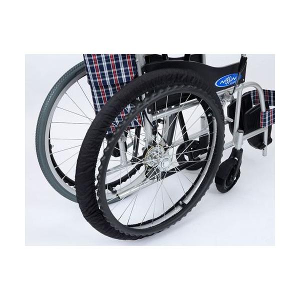 ・車いすを室内で使用する際のタイヤカバーです。・フロントタイヤはマジックテープでワンタッチ装着。・共通で6インチ用が付属しております。・リアタイヤはゴムシャーリングでぴったりフィット。車輪を持ち上げずに装着できます。重さ/14インチ用:14...