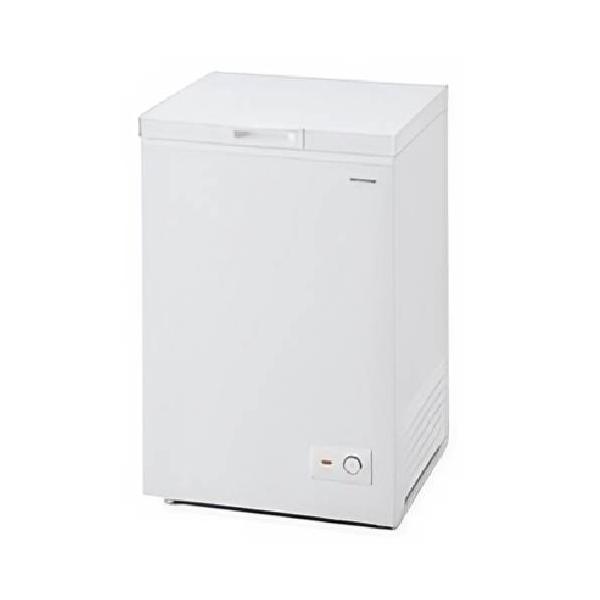 ■商品説明■商品名：上開き式冷凍庫 100Lメーカー：アイリスオーヤマ型式：ICSD-10C-W（旧型式：ICSD-10B-W）お届け数：1重量：約25kg定格内容積：100L商品サイズ（cm）：幅約54.5×奥行約55.7×高さ約84.5...