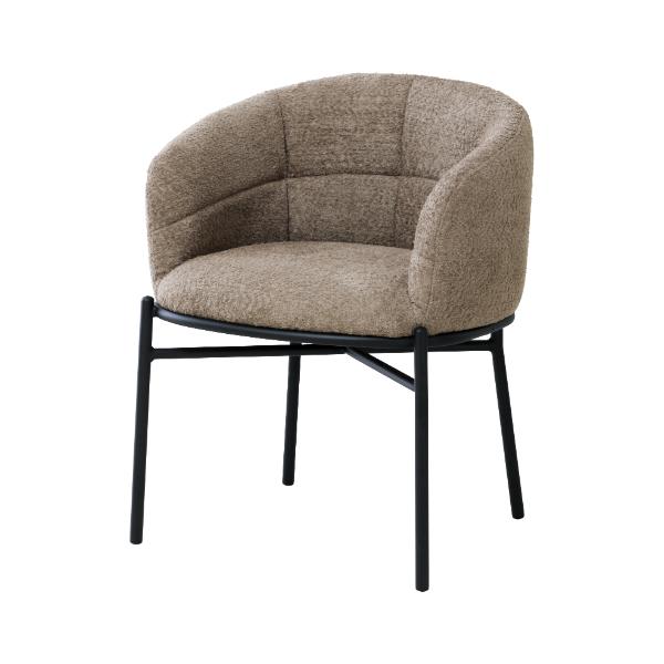 背面から囲われた背もたれは、ゆったりとよりかかれるラウンジチェア。ダイニングやカフェテーブルのチェアとしても寛ぎの空間を演出します。商品名：フェンスラウンジチェア 椅子 FEN-Cメーカー：KOEKIメーカー品番：FEN-C外形寸法：幅61...