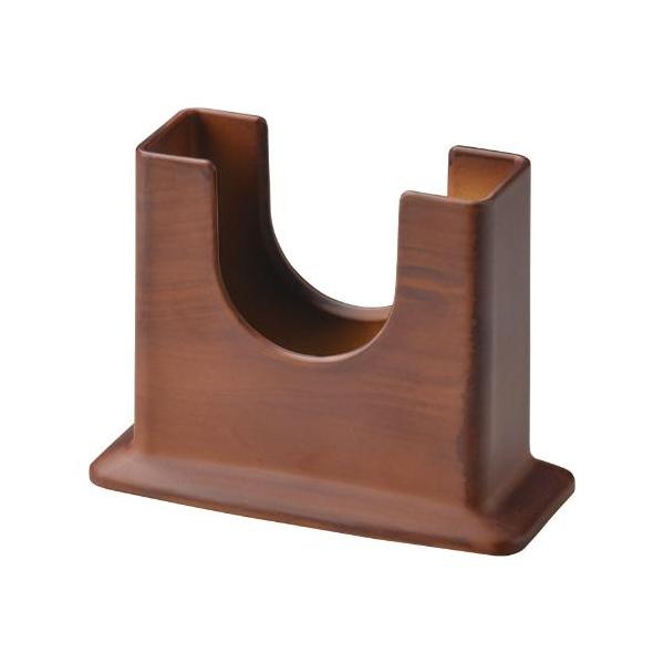 商品名：ナフキン立て チーク刷毛目 A 12.6×5.8×H9.7(cm)メーカー品番：3-104-10お届け数：1サイズ(cm)：12.6×5.8×H9.7材質：A(ABS樹脂)カラー：チーク刷毛目