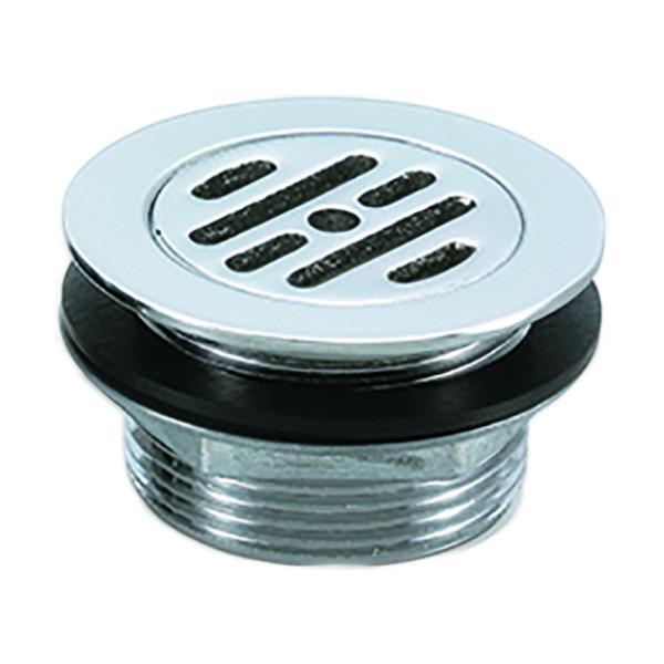 目皿付の排水金具です。【注意】目皿はネジ式です。商品名：目皿栓 真鍮製 G1-1/2ネジ TO-183/40A Φ63×H34mmメーカー：SUGICO(スギコ)メーカー品番：TO-183/40A YZ0051お届け数：1サイズ：Φ63×H...