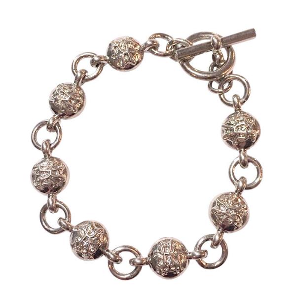 【商品詳細】■ブランド ： KAMIYA カミヤ■商品名 ： Ball Chain Bracelet■品番 ： G16AC201■サイズ　：　FREE(全長約21cm)■カラー ：　silver■素材 ： brass / zinc allo...