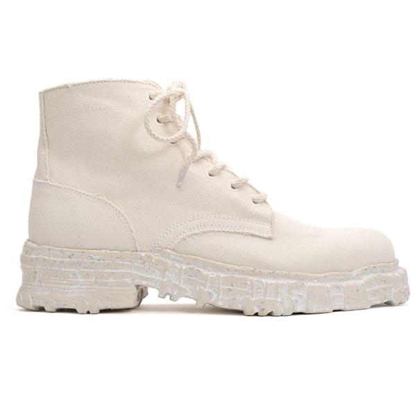 【商品詳細】■ブランド名 ： Maison MIHARAYASUHIRO メゾンミハラヤスヒロ■商品名 ： General Scale / Vintage like Sole Over dyed Canvas Boots■品番 ： S12F...