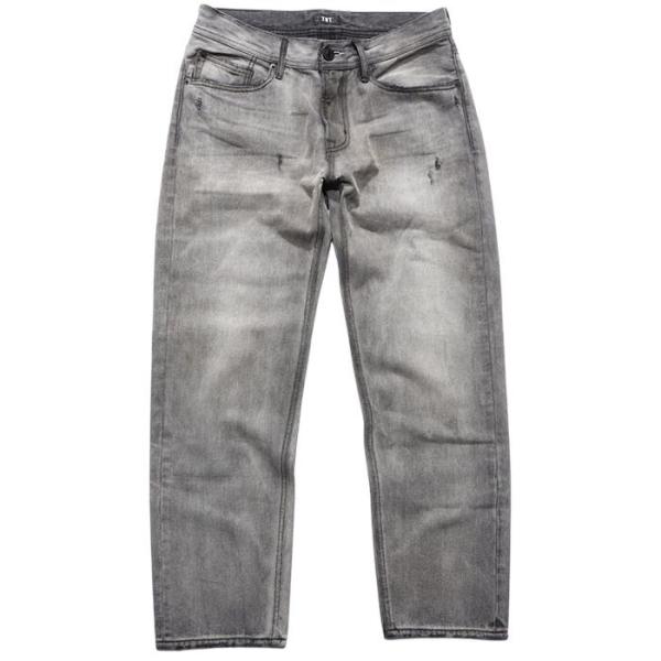 【商品詳細】■ブランド ： TMT■商品名 ： 12oz SOFT BLACK DENIM 5P STRAIGHT■品番 ： TPTT9908■Mサイズ ： ウエスト82センチ　股上26センチ　ワタリ29センチ　股下78センチ　裾幅19セン...