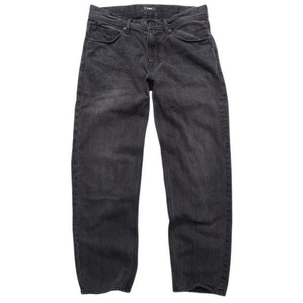 【商品詳細】■ブランド ： TMT■商品名 ： 12oz SOFT BLACK DENIM 5P STRAIGHT■品番 ： TPTT9908■Mサイズ ： ウエスト82センチ　股上26センチ　ワタリ29センチ　股下78センチ　裾幅19セン...