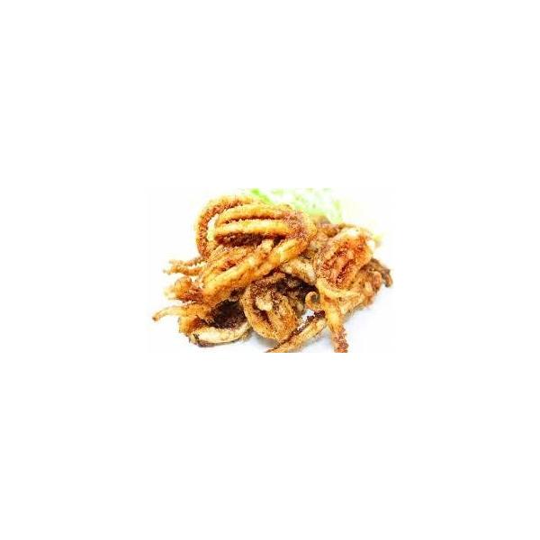 日本人にとって最も馴染みのあるするめいかの下足を使用した特に外食業態で人気のいた下足唐揚げです。するめいかの下足特有の食感をお楽しみいただけます