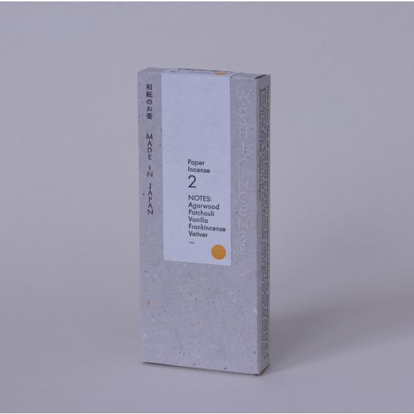 WASHI INCENSE　和紙のお香薫寿堂が誇る特許技術を活かしてつくった和紙のお香です。優雅な沈香の香りやまろやかな白檀の香りなどをベースとした全５種の香りがラインナップ。ポジティブなメッセージがプリントされています。6種各5枚。Hav...