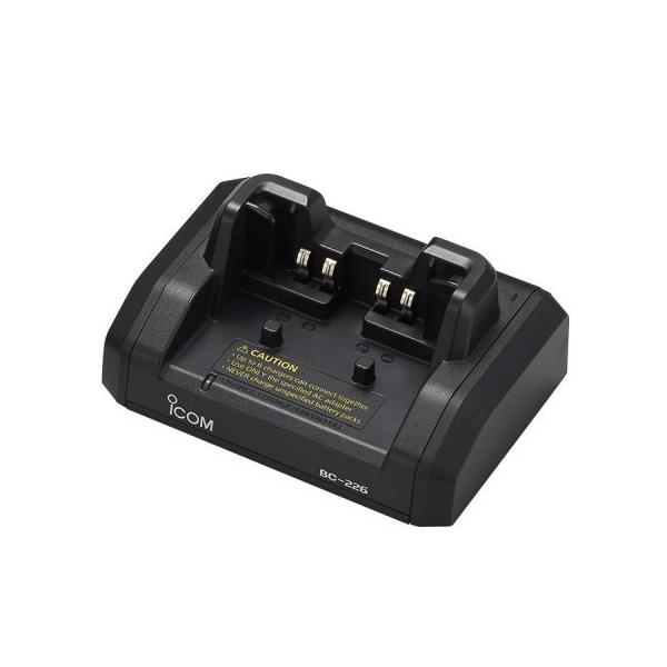 アイコム　BC-226　1口タイプ急速充電器は、6台まで連結可能な急速充電器となります。ご使用にはACアダプターBC-228が必要です。アイコム IP700,IC-DPR7S,IC-DPR7SBT,-DPR7,IC-DPR7BT,IC-DU...