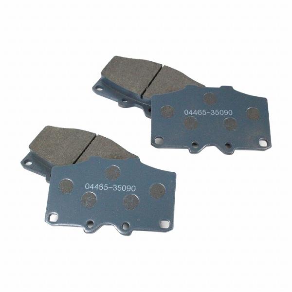 セット内容： 社外品 ブレーキパット左右4枚1セット 【適合品番】04465-35170/04491-35080/04491-3510004491-35101/04491-60010【参考適合車種】メーカー：トヨタ車種：ハイラックス型式：R...
