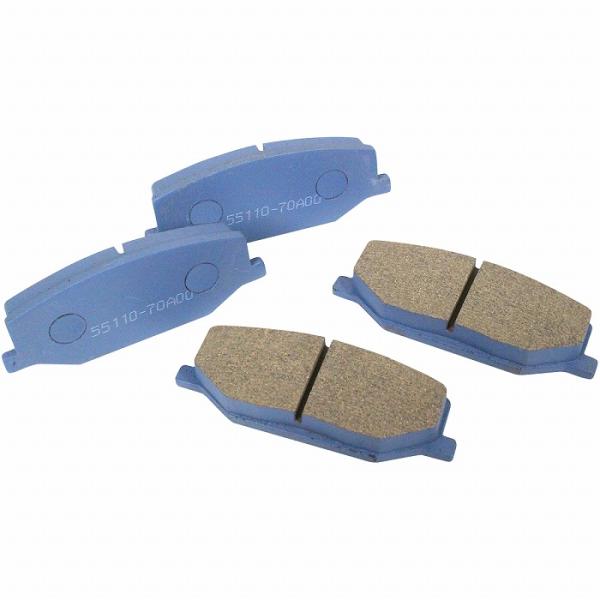 セット内容： 社外品 ブレーキパット左右4枚1セット 【適合品番】5511070A00/55110-70A005511080000/55110-800005511080010/55110-800105511080020/55110-8002...