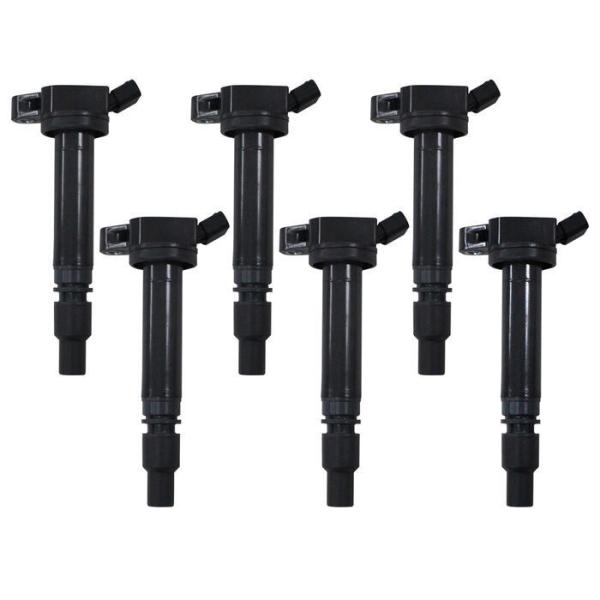 チェックランプが点灯している方はもちろん、10万kmを目安として車検時など定期的な交換をお勧めします。【セット内容】ダイレクトイグニッションコイル×6本【適合品番】90919-02250 (9091902250）90919-02256 (9...