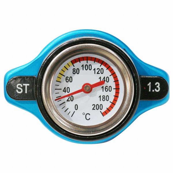 セット内容：ラジエーターキャップ ×1開弁圧力：1.3kカラー：ブルー/青色《参考適合車種》メーカー：ニッサン車種：フーガ/FUGA年式：2005/08-2007/12車両型式：GY50エンジン型式：VK45DEキャップ形状：タイプA詳細は...