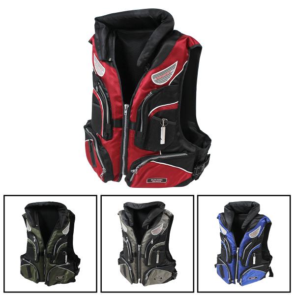 ●抜け落ち防止の股ヒモは、バックルでワンタッチ装着タイプ●ファスナーが大きく開く大容量ポケット×2●小物の収納に便利な胸ポケット×2●内側には携帯電話収納可能のポケットあり●肩部には夜間でもライトで目立つ反射材付き●外装が汚れたら洗濯できる...