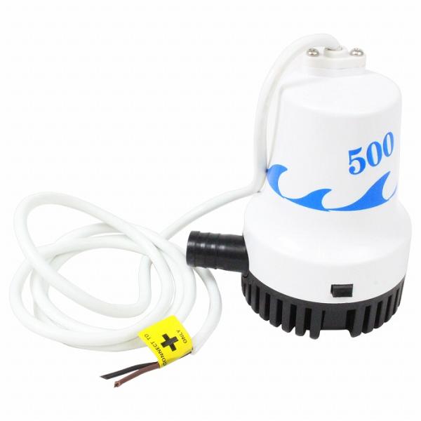 船・ボートの必需品！ ガーデニングにも！ 1分間に約31.5Lの汲み上げ能力！小型船舶やヨット、ボートなどの船底に溜まった海水・汚水（ビルジ）を船外に排出するポンプです。本体横のレバーを押しながら下に押すと簡単に外れるので、ゴミを吸い上げて...