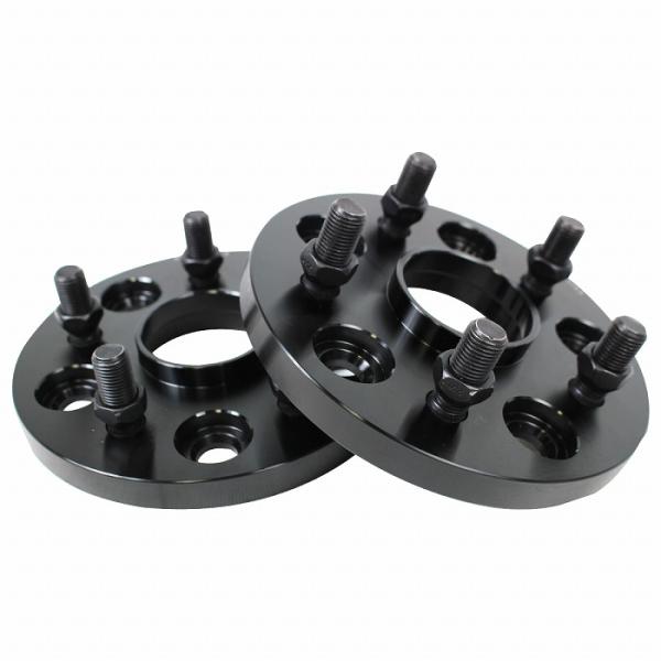 ◇鍛造ワイドトレッドスペーサーブラック2枚1セット＋専用ナット◇PCD変換PCD：120→114.3穴数：5H外径：168ｍｍ内径（ハブ）：60ｍｍ厚み：15ｍｍボルト：M14×P1.5付属品：スペーサー2枚専用ナット10個表面処理：ブラッ...