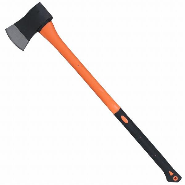 握りやすいラバーグリップを採用！まき割りや邪魔な木の除去、お庭の木のお手入れにも使用可能。登山道の倒木の除去、登山道整備、薪ストーブや暖炉をお使いの方にもオススメ♪◆サイズ(約)・全長：87.5cm・刃渡り：11.5cm・横幅：18cm【使...