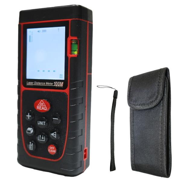 ・目標物に赤外線レーザーを照射し、反射して戻ってくる時間から、目標地点までの直線距離や水平距離、高低差を瞬時に測定することが出来ます！・ 距離と角度の同時測定で、ピタゴラス測定ができます。・ 液晶モニターにバックライト搭載！測定環境により自...