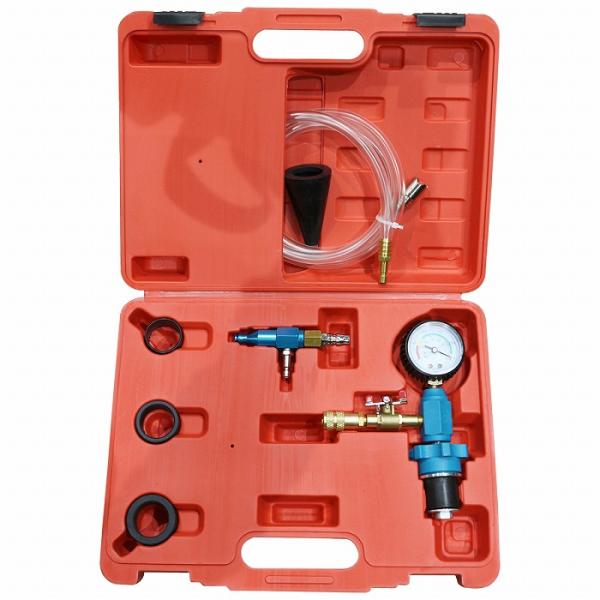 ・時間がかかる作業を一気に短縮！　クーラントの補充とエア抜きができるエアー式工具です。 ・真空引きと注入の切換え操作が手元で行えるので、　今まで時間がかかっていたエアー抜き、冷却水の充填が短時間で行えます！・3種類のテーパーコーンによって、...