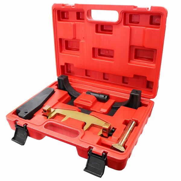 タイミングチェーン交換 (脱着)専用特殊工具セット。カムシャフトの取り外しと交換、カムシャフトのロック、およびその他のエンジンの修理を簡単かつ安全に実行できます。また、このセットには、エンジンランタイムを調整するために必要な制御ツールが含ま...