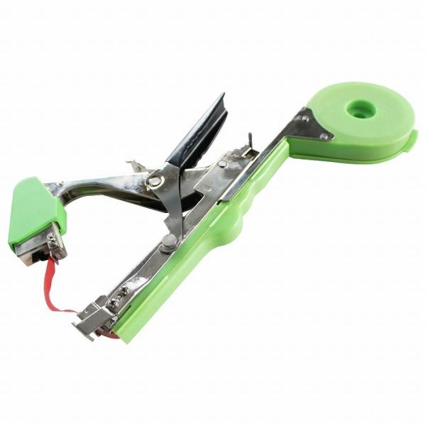 ・園芸誘引結束機です。・操作簡単！きゅうりやトマト、ぶどうなどツルの結束に便利です。・ブドウ、トマト、キュウリ、ピーマン、花や植物の枝を固定するのに最適です。・軽量なので、上向き作業が簡単に出来ます。当商品は海外製品のため、多少の傷、汚れな...