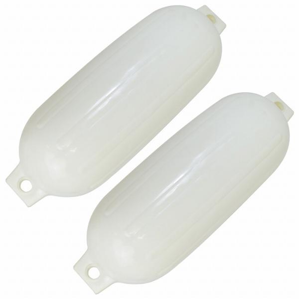 エアーフェンダーは船のサイド（側面）に設置し、他の船や岸壁との接触の際のダメージを軽減してくれるものです。大事な船を守るために付けておきたいアイテムです。 素材はPVC（ポリ塩化ビニール）で海でも多様な気候変化にも強く、肉厚もしっかりで、幅...