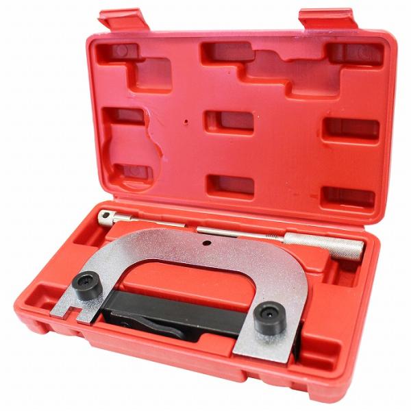 エンジンメンテナンスの際に必要な車種専用特殊工具3点セットです。 ハードケース付きなので、持ち運びが楽な上、適切な状態で保管することができます。  ■用途 リヤ側のカムシャフト固定 クランクシャフト固定●適合エンジンK4J：1.4L　16V...