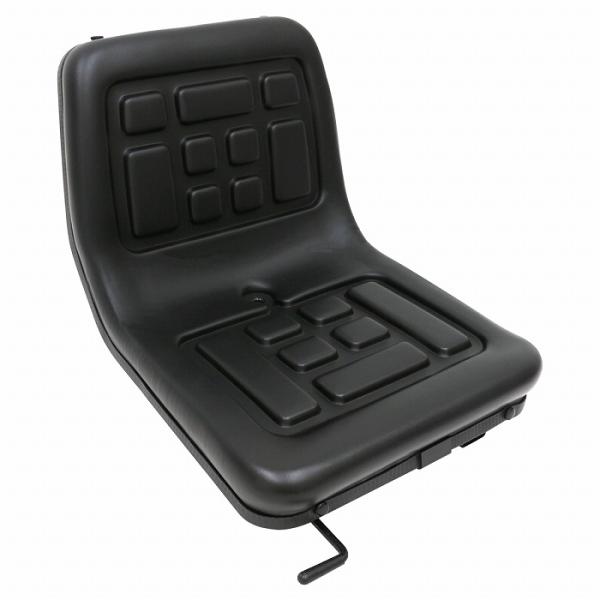 腐食や劣化によるシート交換におススメ！シンプルなデザインで合わせやすいブラックシートです。■座席の位置調整が可能前後調節幅が約15mm間隔で簡単に調節できるスライドレール付きです。最大前後約165mmまで調節できるので、最適な位置に設定がで...