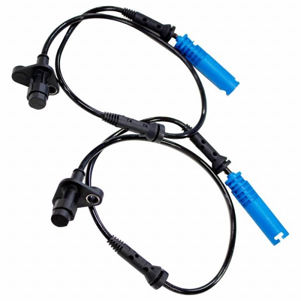 緊急ブレーキ時に発生するタイヤロックを防ぐABS機能のための、車速センサーです。ABSの警告灯が点灯したままの走行は危険です。早期の診断と修理をお勧めします。お得な2本セット販売です。【セット内容】 フロント ABSセンサー / スピードセ...