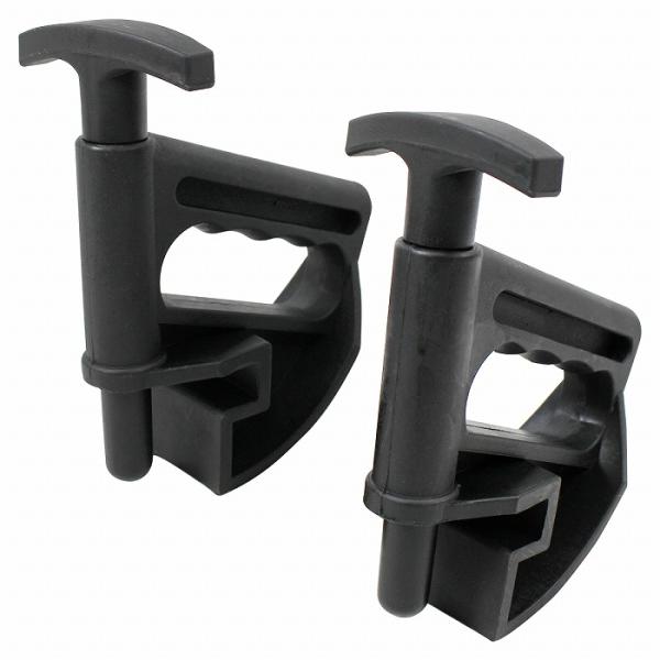 タイヤ交換の必需品！下落＆損傷を防いで愛車を保護します！タイヤのリムに挟んで取り付けます。様々な車輪にフィットし、リムとタイヤの狭い隙間にも、簡単に入り込むことが可能です。ホイールのリムをがっちりと掴み、硬いタイヤビードにも対応できます。タ...